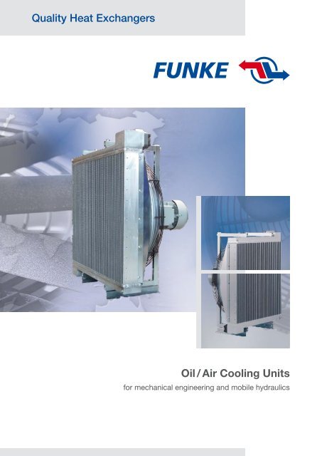 Oil / Air Cooling Units - Funke