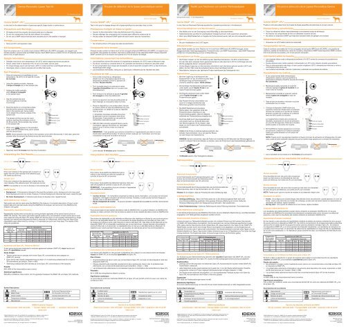 06-12090-05 SNAP cPL Insert - IDEXX Laboratories