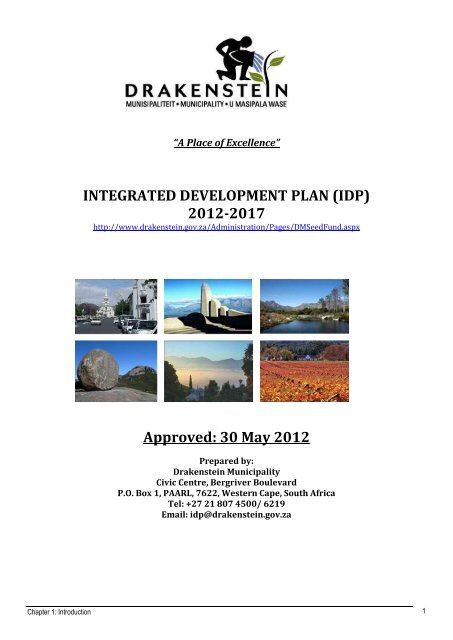 IDP - Drakenstein municipality