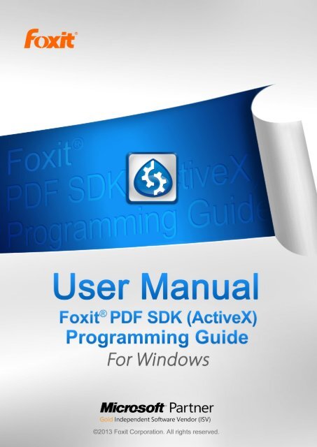 Foxit PDF SDK ActiveX 5.0 - Parent Directory