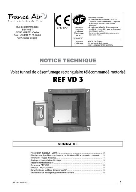REF VD 3 - France Air