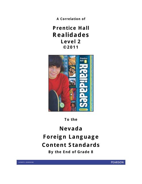 Realidades, Level 2 - Pearson