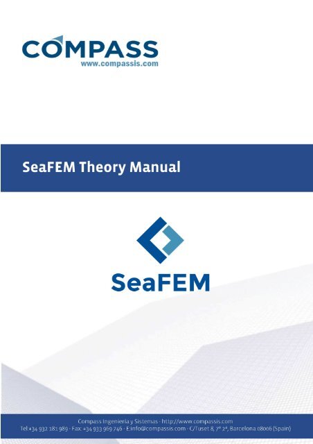 SeaFEM Theory Ma SeaFEM Theory Manual Theory ... - Compass