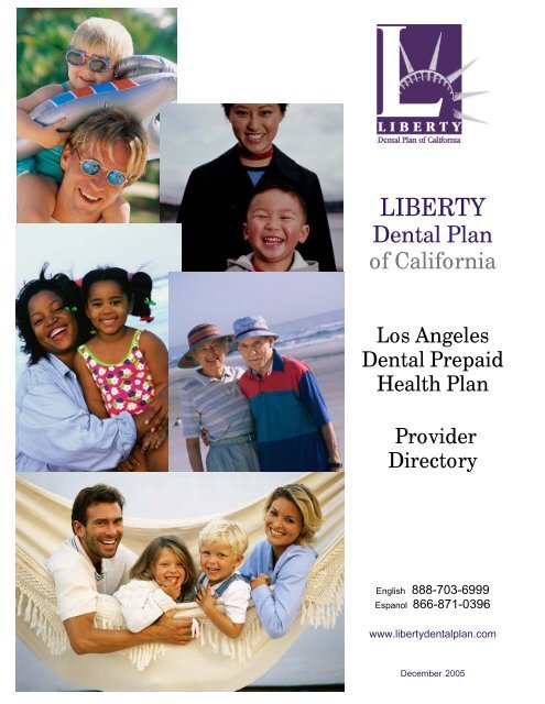 provider Directory Cover - Liberty Dental Plan of California