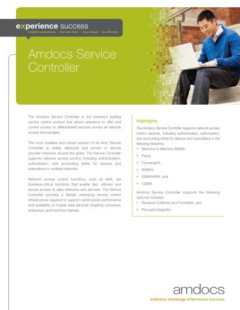 Amdocs Service Controller