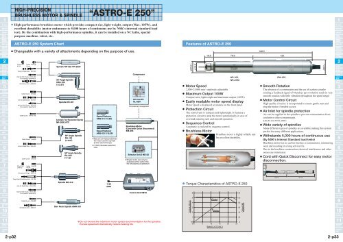 astro-e250 catalog (pdf. 453kb) - NSK America Corp.
