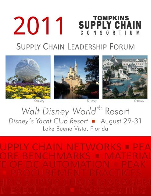 Walt Disney World Resort - Supply Chain Consortium