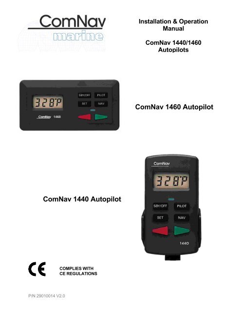 ComNav 1460 Autopilot ComNav 1440 Autopilot