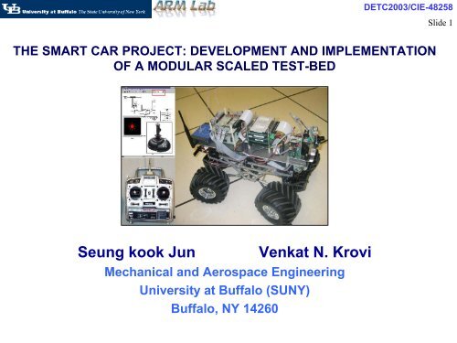 the smart car project - Automation, Robotics, & Mechatronics ...