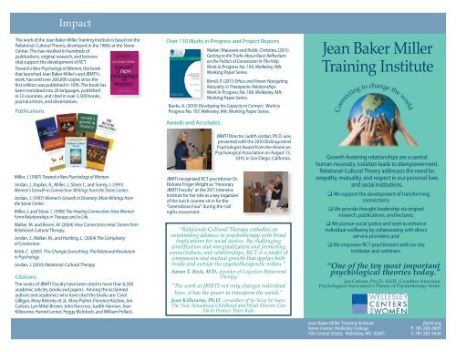 Psychodynamic Theories Brochure