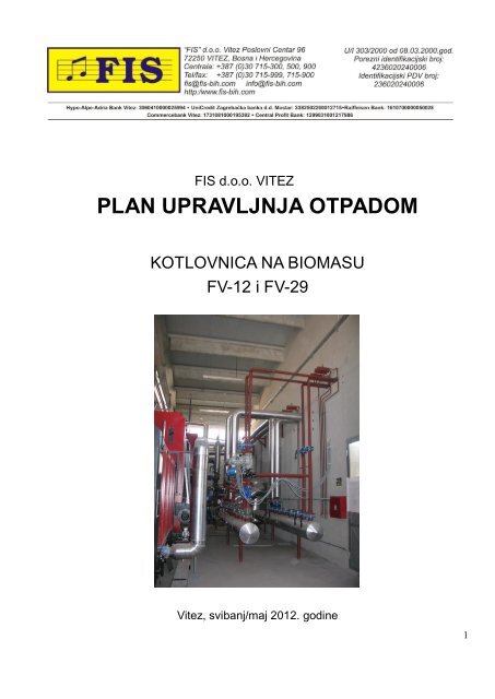 Plan upravljanja otpadom