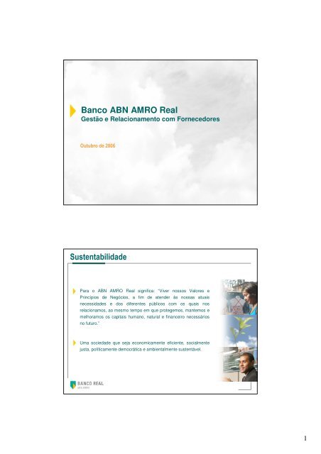 Banco ABN AMRO Real Sustentabilidade