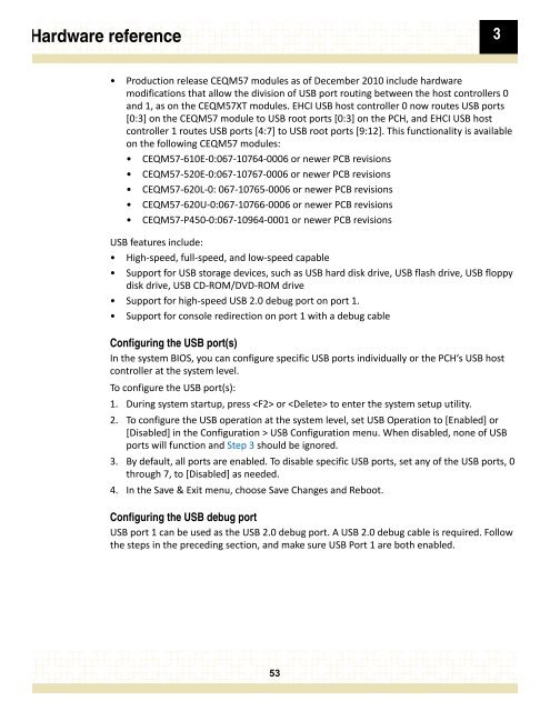 Hardware reference 3 If y