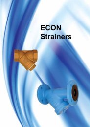 ECON Double Regulating Valves - Econosto Mideast