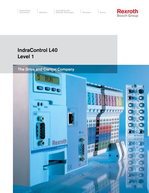 IndraControl L40 Level 1 - Bosch Rexroth