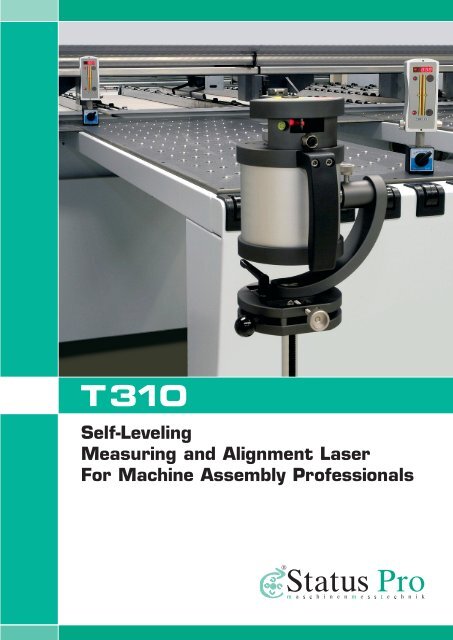 Self-Leveling Measuring and Alignment Laser For ... - é¦ é¡µ| Status Pro