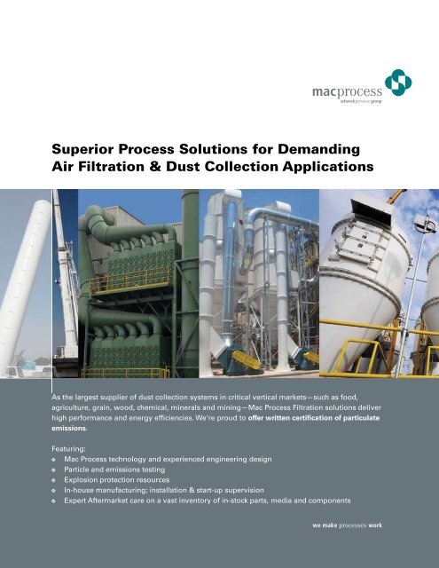 Filtration Capabilties - Mac Process Mac Process