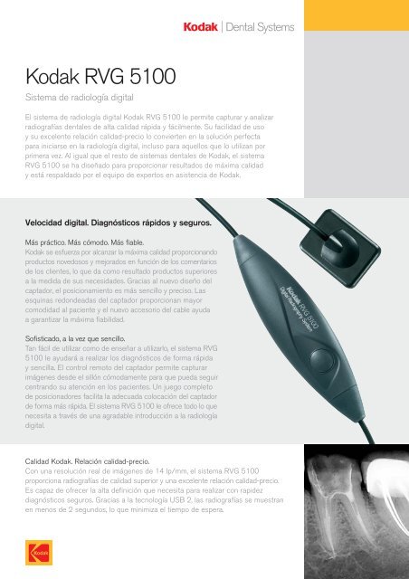 Kodak RVG 5100 - promosa dental