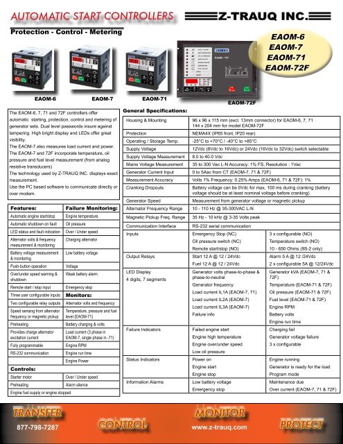 EAOM 6 - Tension 3 phases