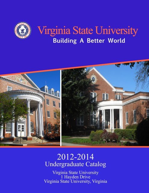 Complete 2012-2014 Undergraduate Catalog - Virginia State ...