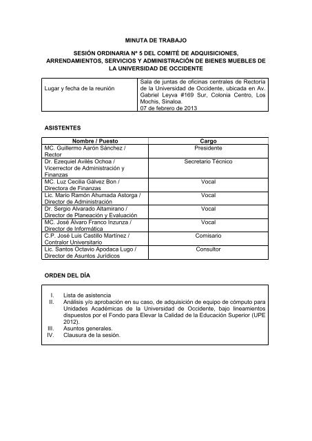 La Minuta Ejemplos Formatos 2023