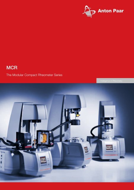 The Modular Compact Rheometer Series