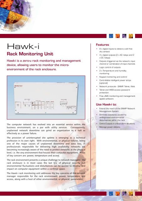 Hawk-i - Equinsa Networking