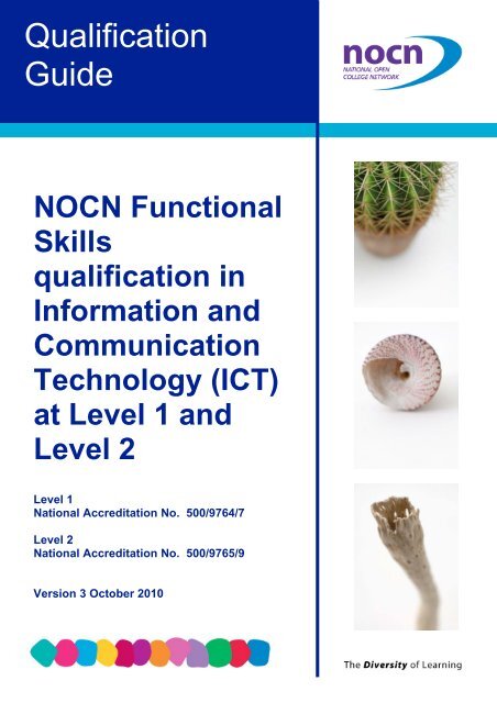 NOCN Functional Skills qualification in Information and ...