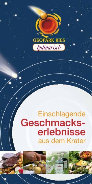 kulinarisch - Geopark Ries
