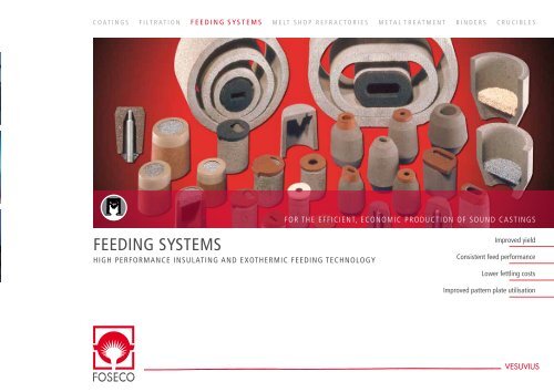 FEEDING SYSTEMS - Foseco