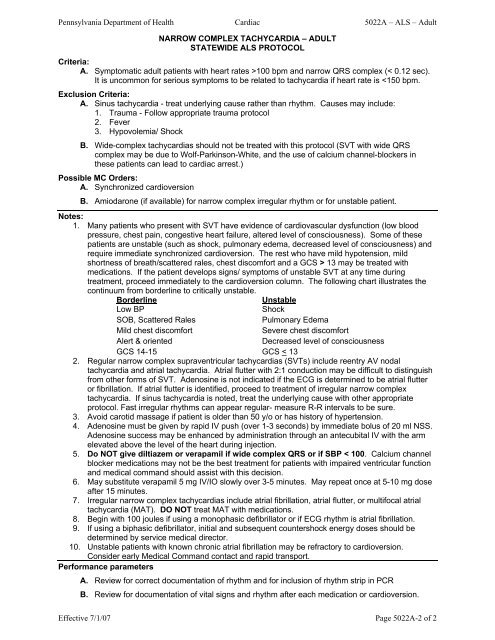 Pennsylvania Department o