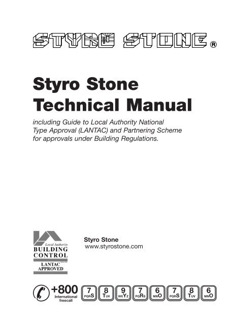 Styro Stone Technical Manual