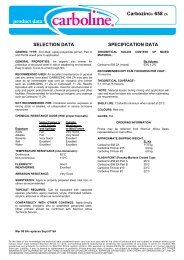 product data - StonCor Africa