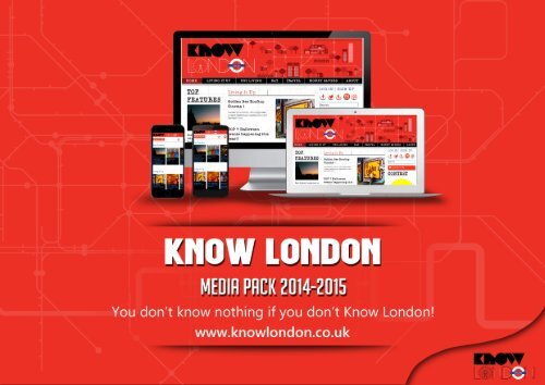 Know London Media Pack 2014-2015