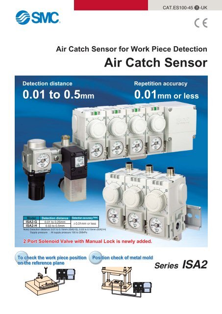 Air Catch Sensor Series ISA2 - SMC