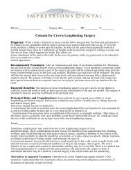implant patient surgery information and consent form
