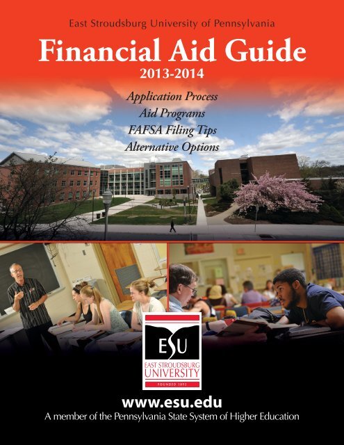 Financial Aid Guide - East Stroudsburg University