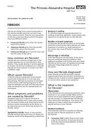 MRI Questionnaire - The Princess Alexandra Hospital | NHS Trust