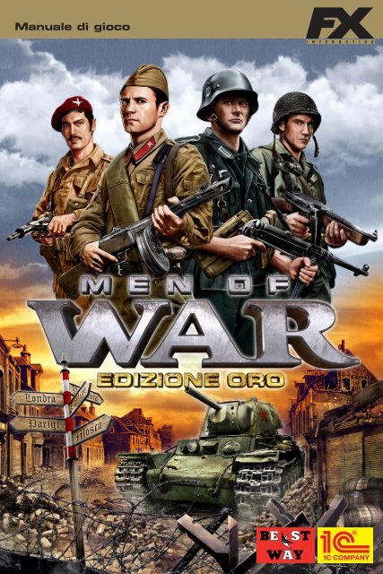 Men of War Edizione Oro - Manuale digitale - FX Interactive
