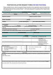POSITION JUSTIFICATION REQUEST FORM