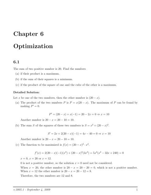 Solution - Ugrad.math.ubc.ca