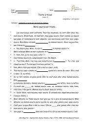 texte a trou marrant