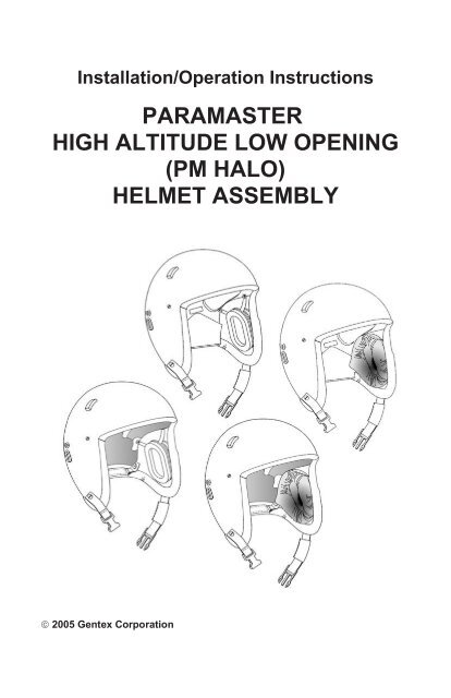 helmet assembly - Gentex Corporation