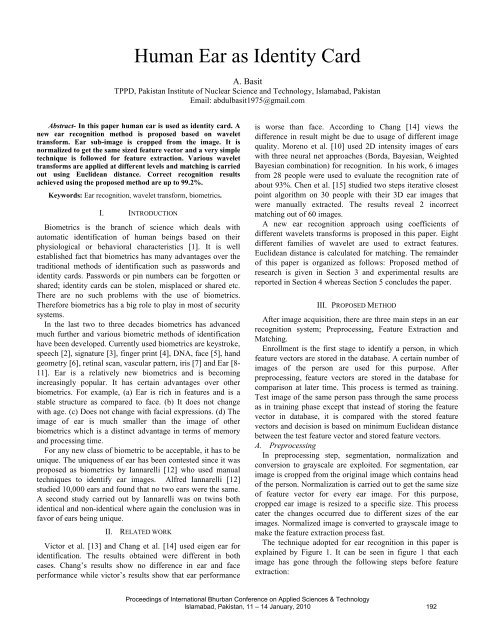 design and measurement techniques of light weight ... - Ibcast