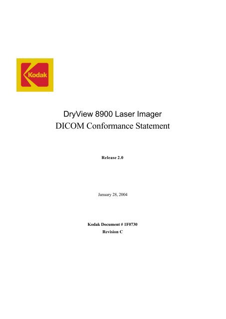 DICOM Conformance Statement