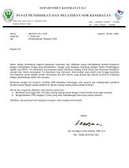 Surat pengantar tes kesehatan