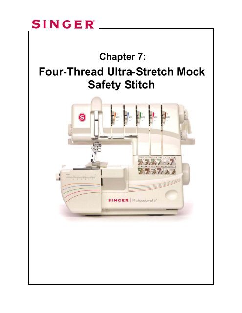 Four-Thread Ultra-Stretch Mock Safety Stitch - Singer