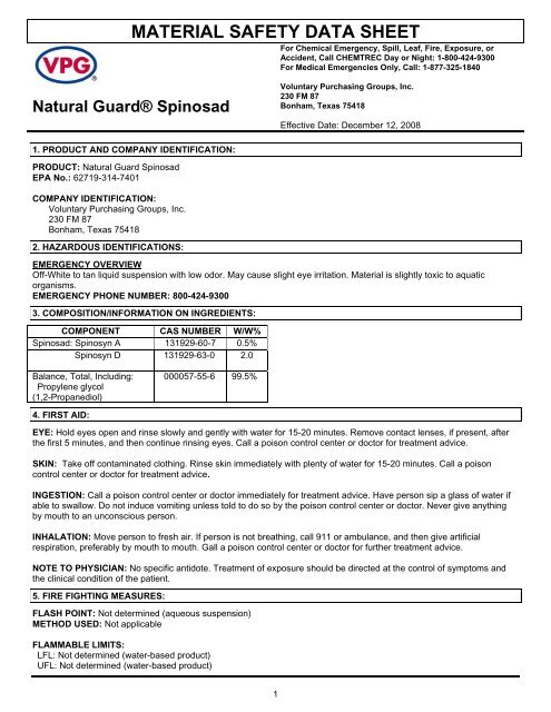 Spinosad Landscape and Garden Insecticide RTS msds.pdf