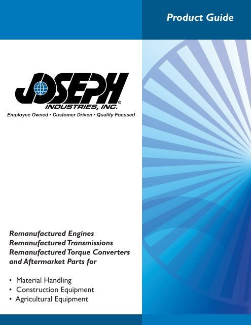 Product Guide - Joseph Industries, Inc.