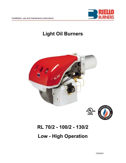 Oil Pump Cooking Riello Oil Burner Troubleshooting Chart Images High ...
